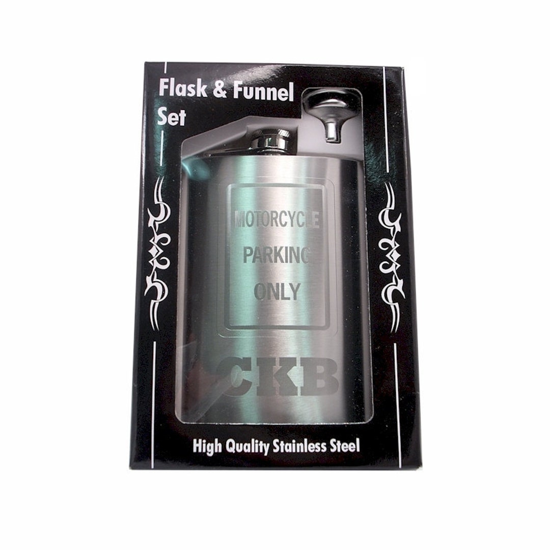 Personalized Flaskfun 8oz Flask and Funnel Gift Set - Etsy