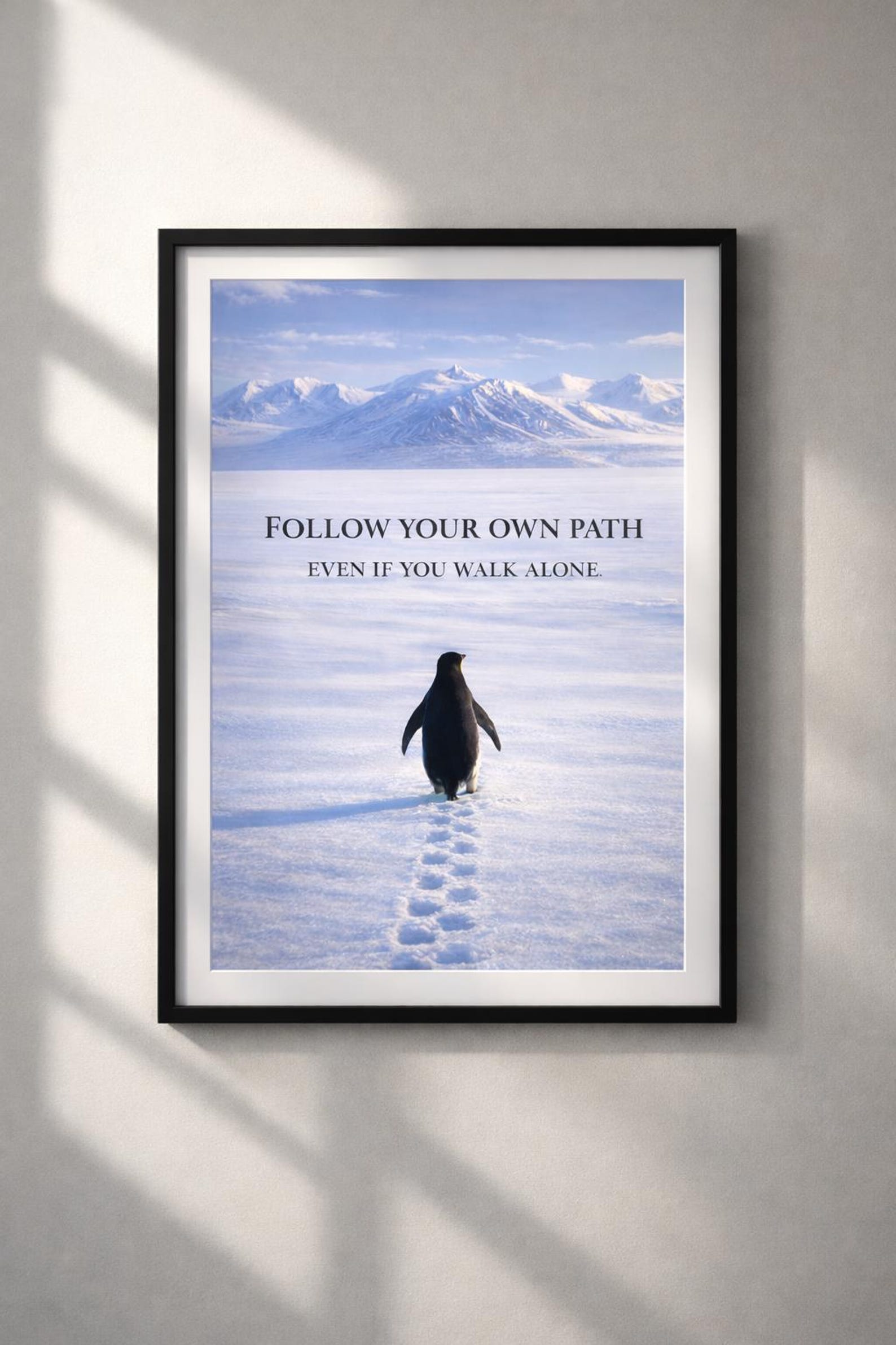 Famous Penguin Wall Art – Motivational | Digital Download - Etsy