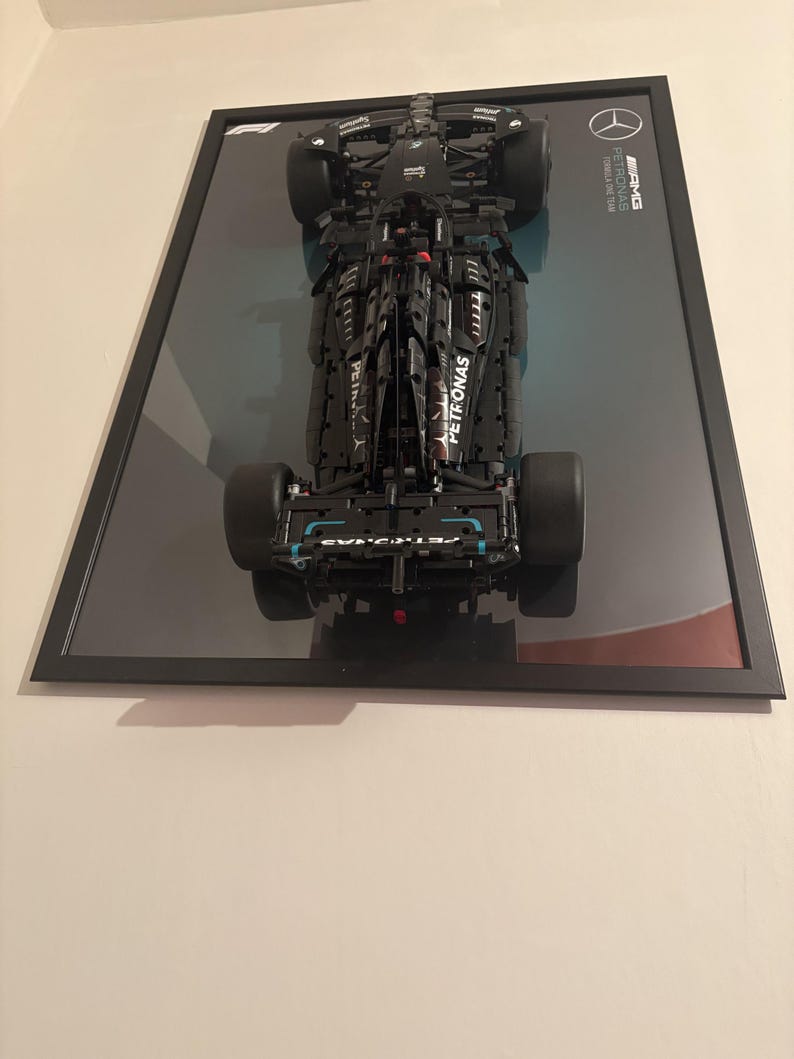 LEGO Technic Mercedes F1 Display Frame – 50x70 Cm - Etsy Canada