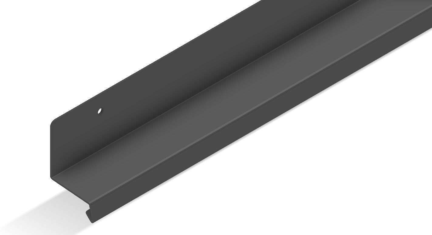 Sheet Metal Window Sill 2000mm DXF STEP | CNC Flashing Design - Etsy