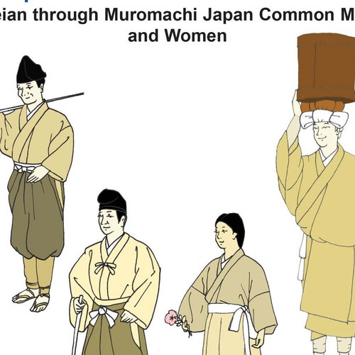 RH410 Quick Print Heian Japanese Lady's Hitoe Uchigi - Etsy Israel