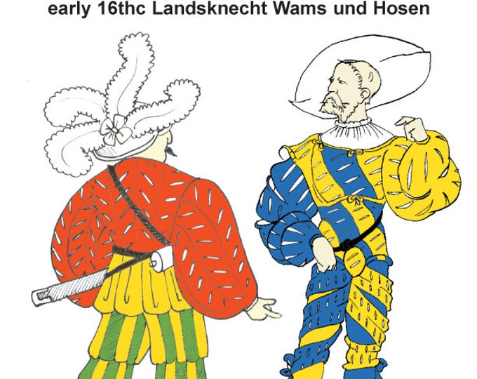 Paned Slashed Sleeves Fantasy Renaissance SCA Faire Larp Garb PDF ...