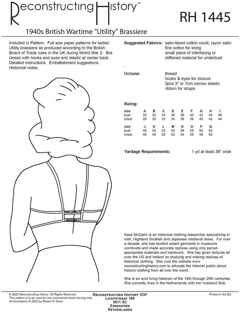 RH1445 — Downloadable 1940s British Wartime 