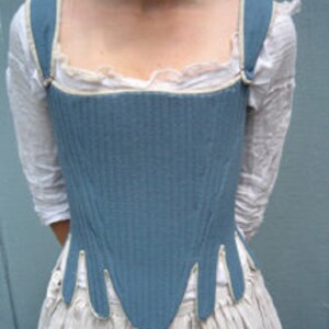 RH833 — Quick Print 1740s-1790s Stays Pattern - Etsy