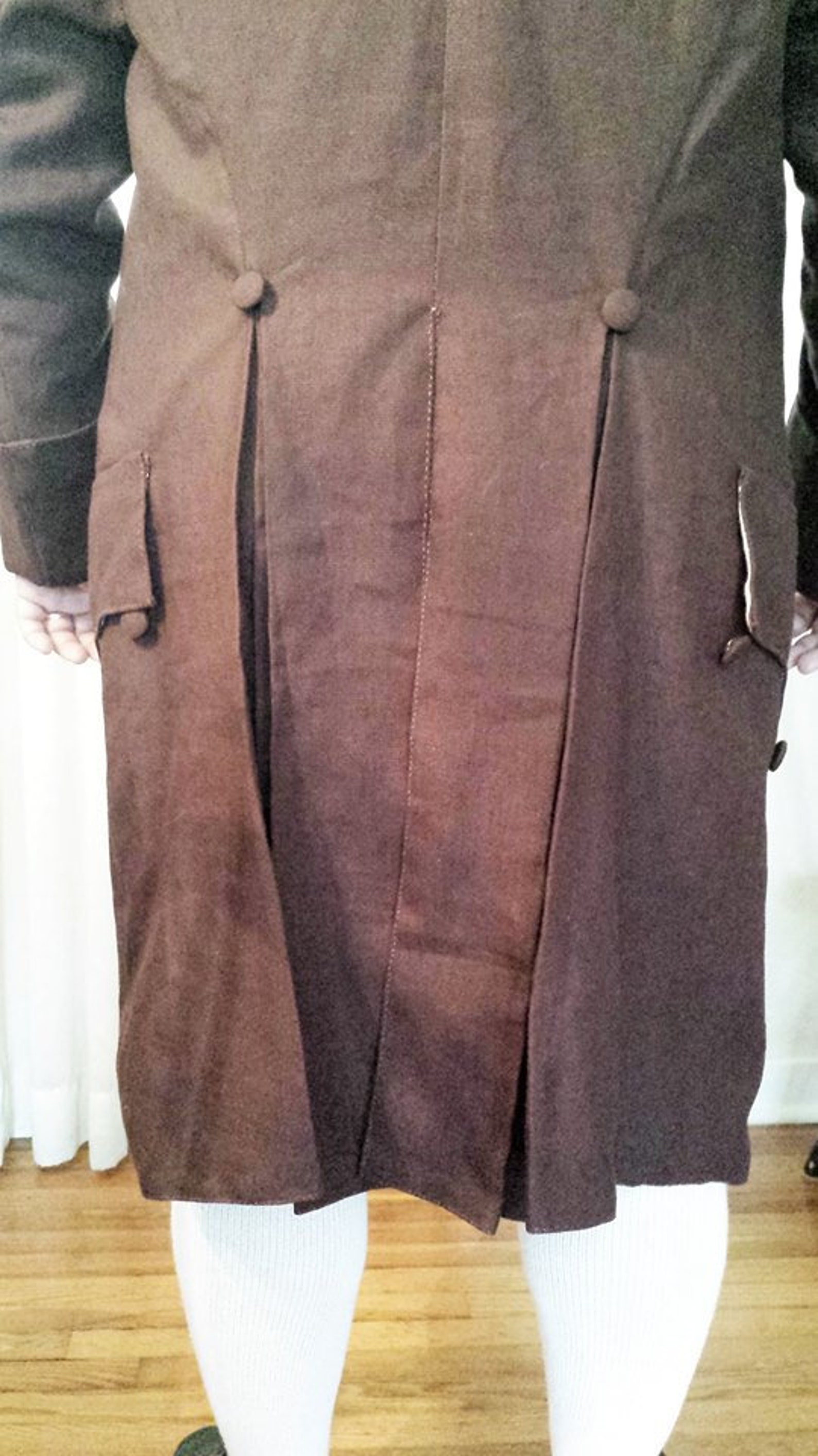 RH803 — Quick Print 1780s Frock Coat Pattern - Etsy