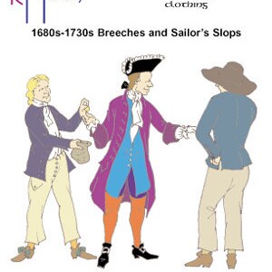 RH706 Quick Print 1670s-1730s Pirate Breeches & Slops Pattern - Etsy