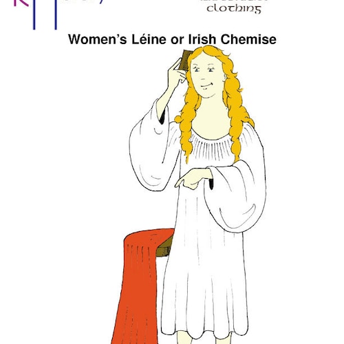 RH302 Quick Print 16thc Irish Women's Léine Pattern - Etsy