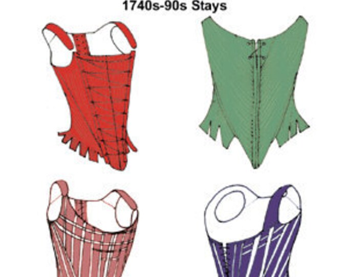 Custom 18th Century Stays - Etsy