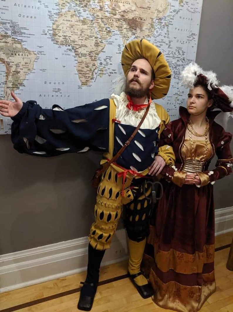 RH502 — Quick Print Landsknecht Wams & Hosen German Renaissance Doublet ...