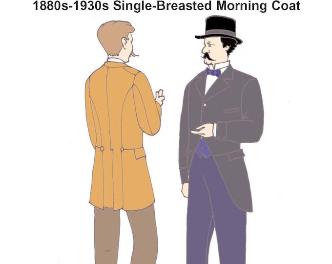 RH926 Quick Print 1880s-1940s Dressing Gown or Lounging Robe Pattern - Etsy