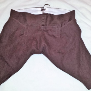 RH812 — Quick Print 1770s-1790s Rev War Fall-front Breeches Pattern - Etsy