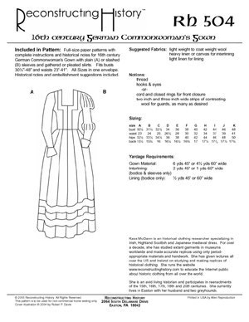 RH504 Quick Print Kampfrau or German Common Woman's - Etsy