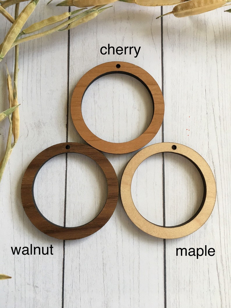 Large Circle Hoops for Macrame Earrings or Pendant Blanks / - Etsy