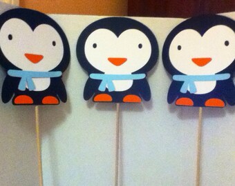 Penguin Goody Bags, Penguin Favor Bags, Penguin Party Bags, Winter ...