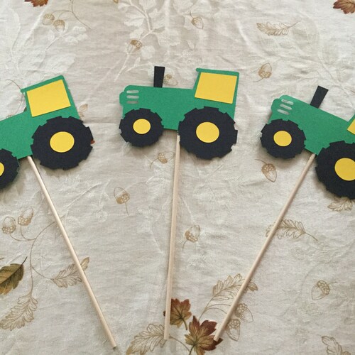 Gingham Tractor Toppers Set of Three Tractor Toppers Tractor - Etsy