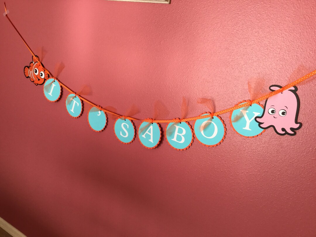 Cute Under the Sea Friends Party Banner - Etsy