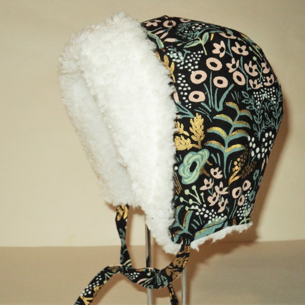 Fleece Bonnet - Etsy