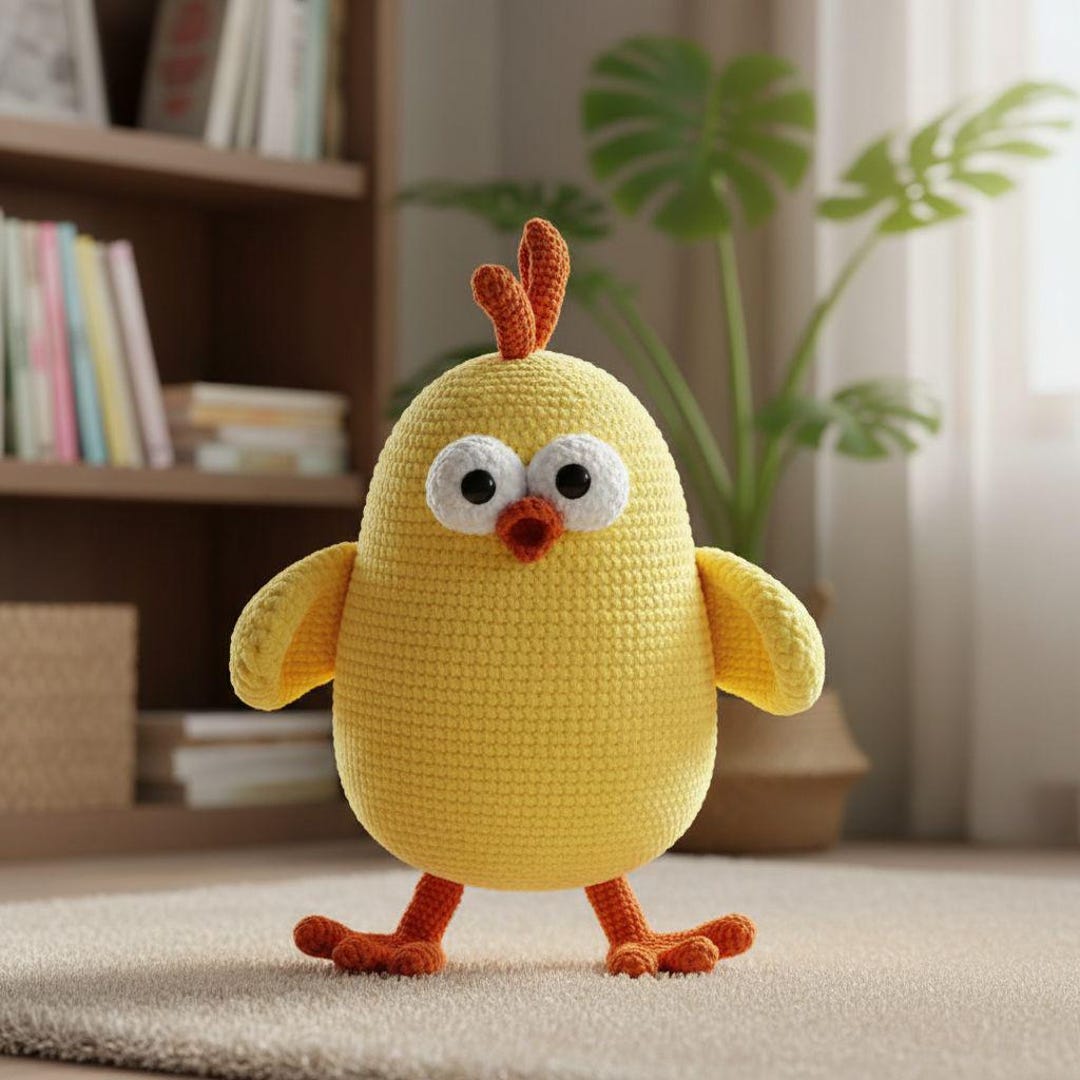 Modèle au crochet amigurumi : poussin - Etsy France