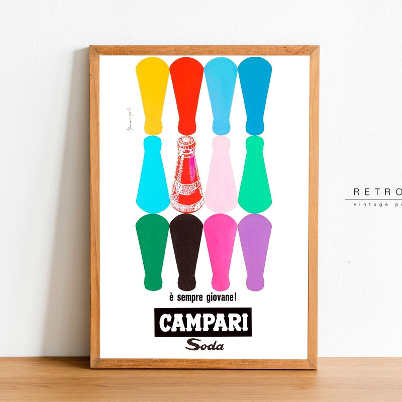 Campari Sign Vintage - Etsy