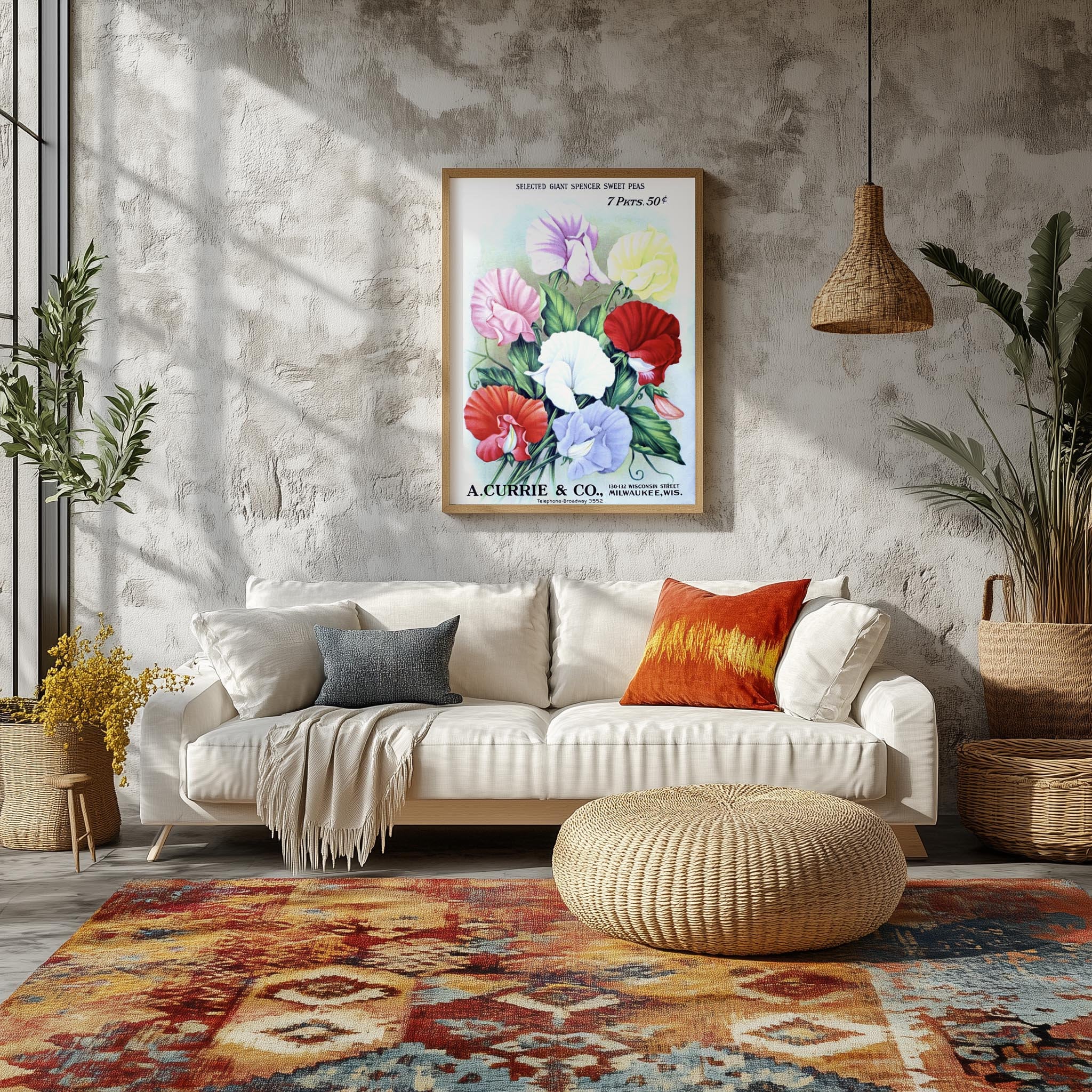 PANSY Seeds Packets Victorian Poster | Printable Wall Art | Botanical ...