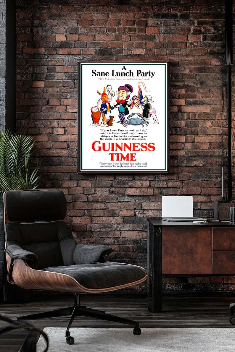 Beer Poster, PRINTABLE Guinness Wall Art | Bar & Kitchen Decor | Drink ...