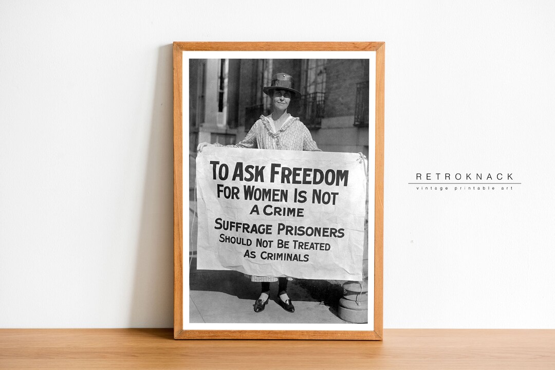 Edwardian Suffragettes Vintage Photo | PRINTABLE Wall Art | FEMINIST ...