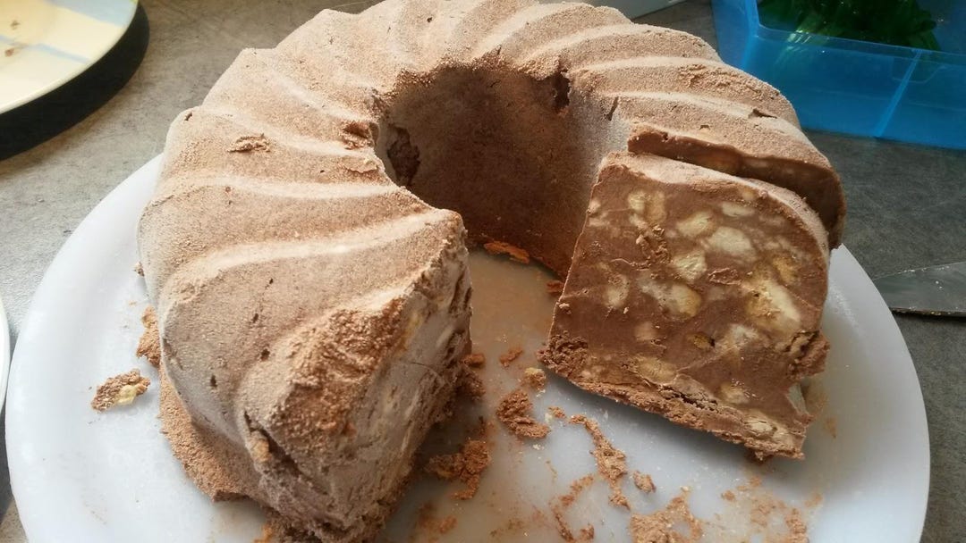 Kormos – Greek Chocolate Biscuit Cake | Printable Traditional Dessert ...