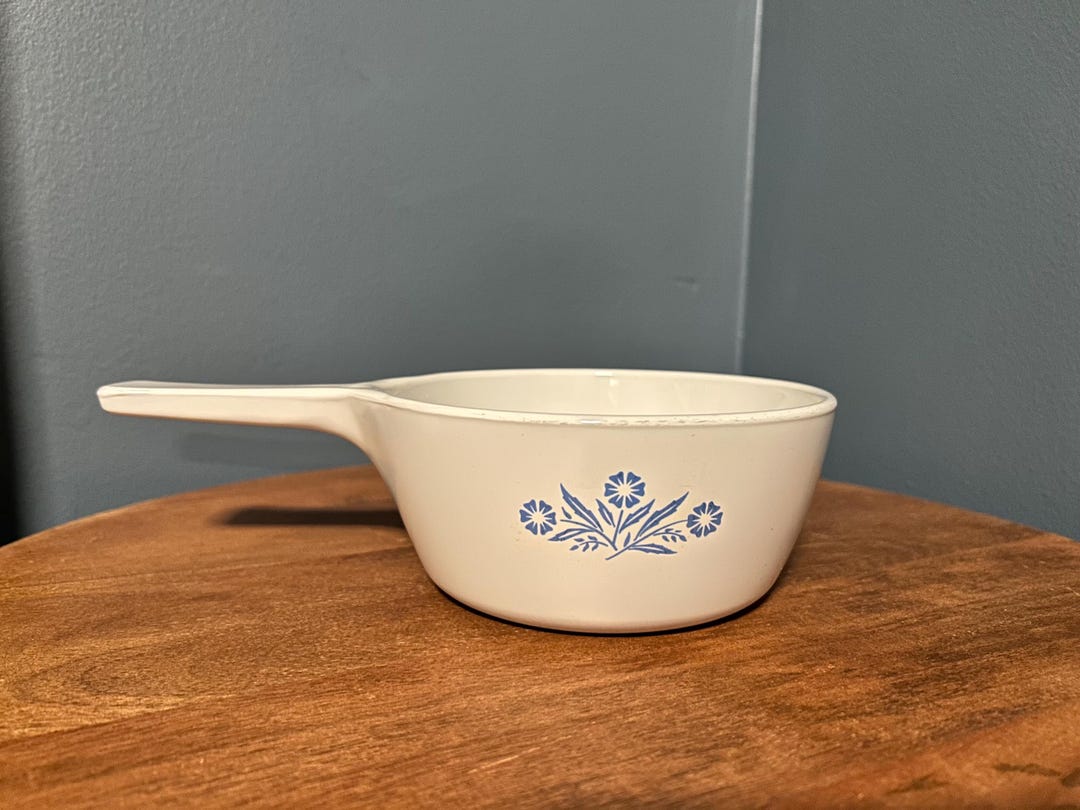 Corning Ware Vintage P-82-B 750ml – Saucepan / Small Pot – Blue ...