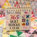 Vintage 365 Quilt Blocks Patterns Perpetual Calendar - Etsy