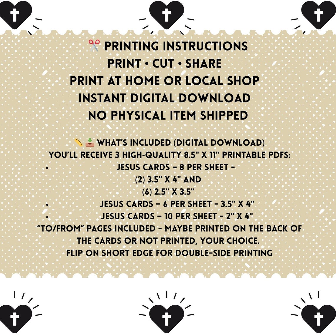 Jesus and Children Cards • Christian Activity | Printable Mini Cards ...
