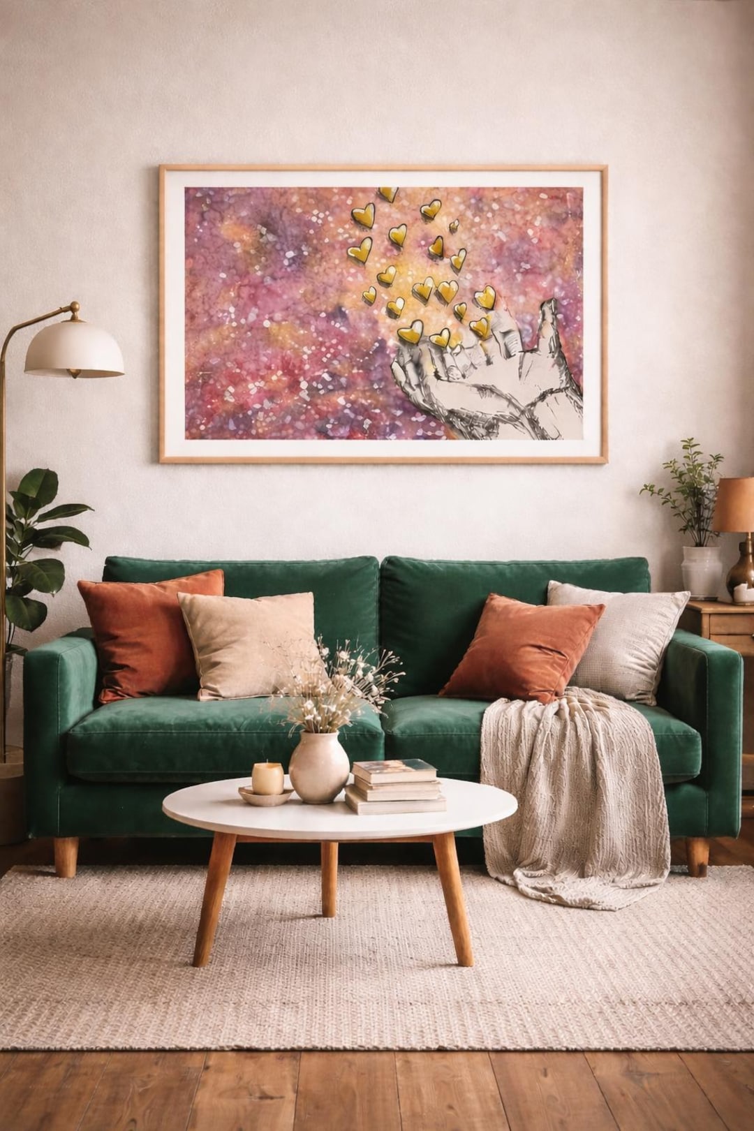 Letting Go – Abstract Watercolor Printable Wall Art | Emotional Art ...