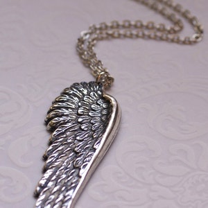 Angel Wing Necklace~silver Wing Jewelry~jewelry of Faith, BEST SELLER ...