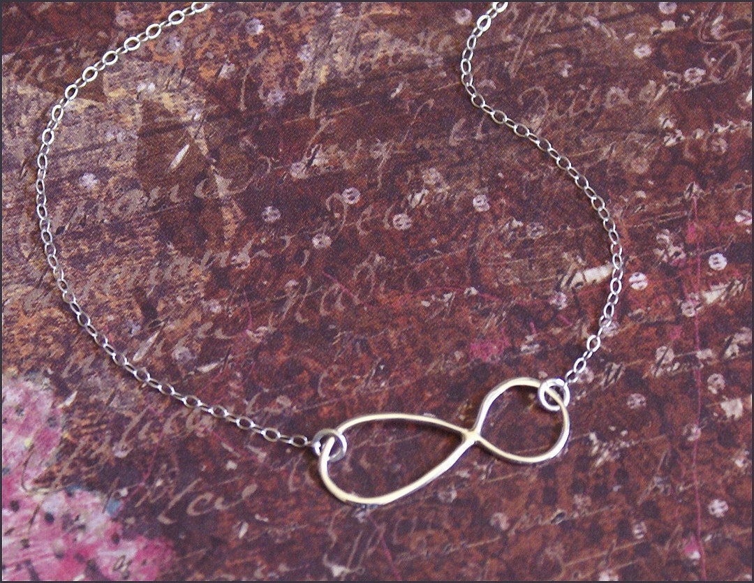 Infinity Symbol Necklace -STERLING SILVER- as Seen on Reese Witherspoon ...