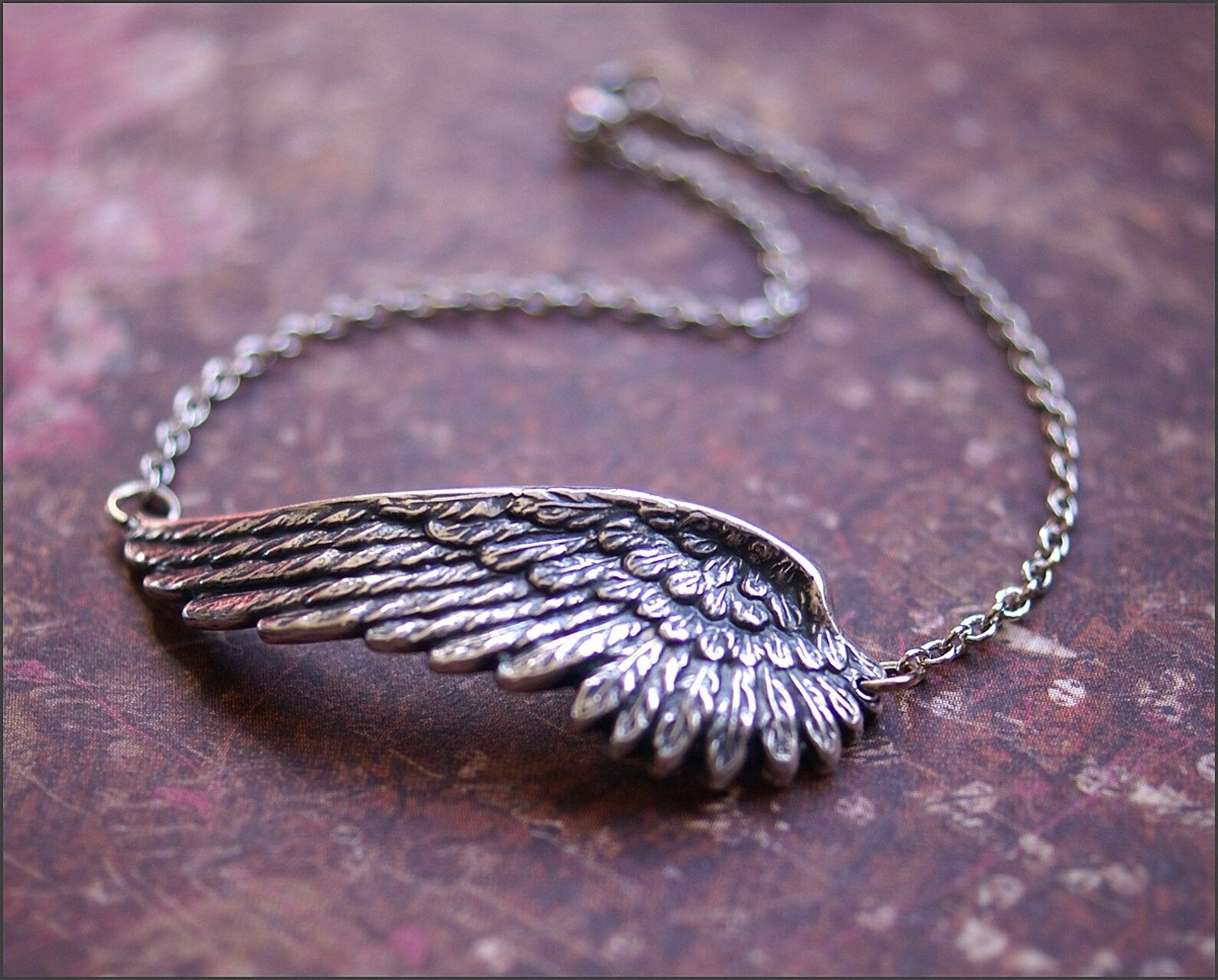 ANGEL WING Anklet-beautiful Ankle Bracelet- Meaningful Wife, Mother ...