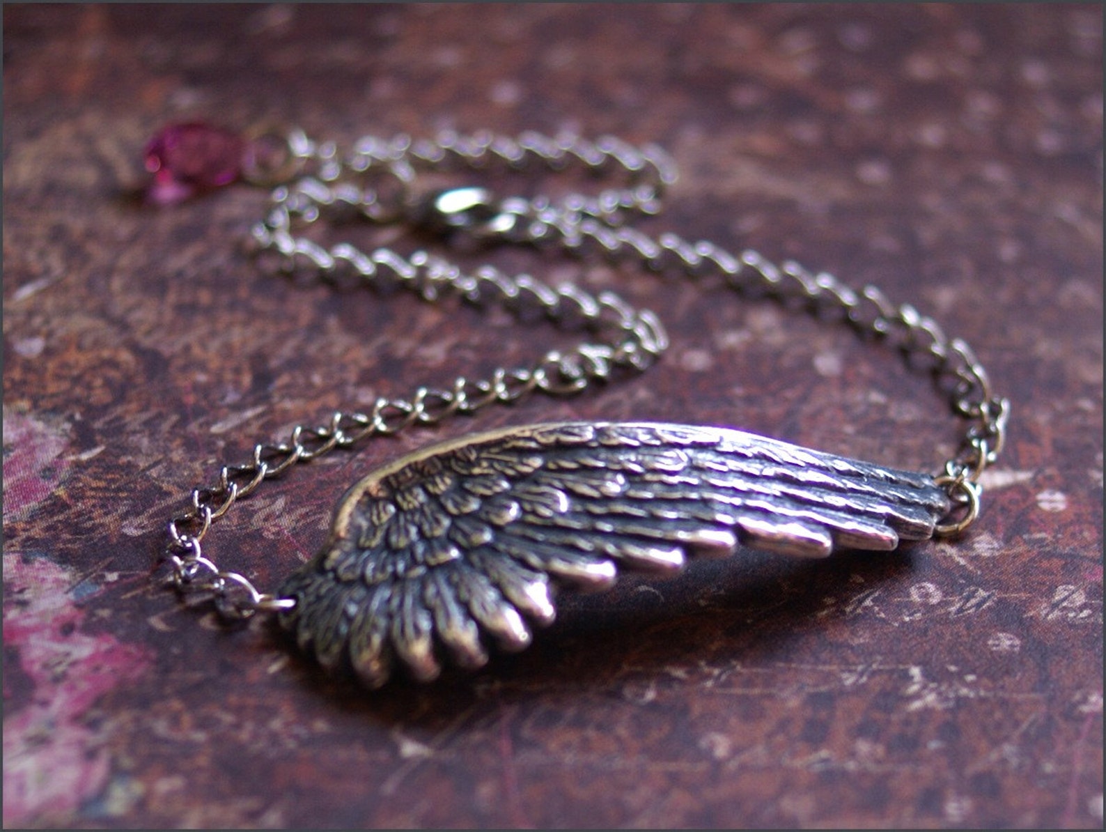 Silver Wing Anklet-angel Wing Silver Jewelry GORGEOUS | Etsy