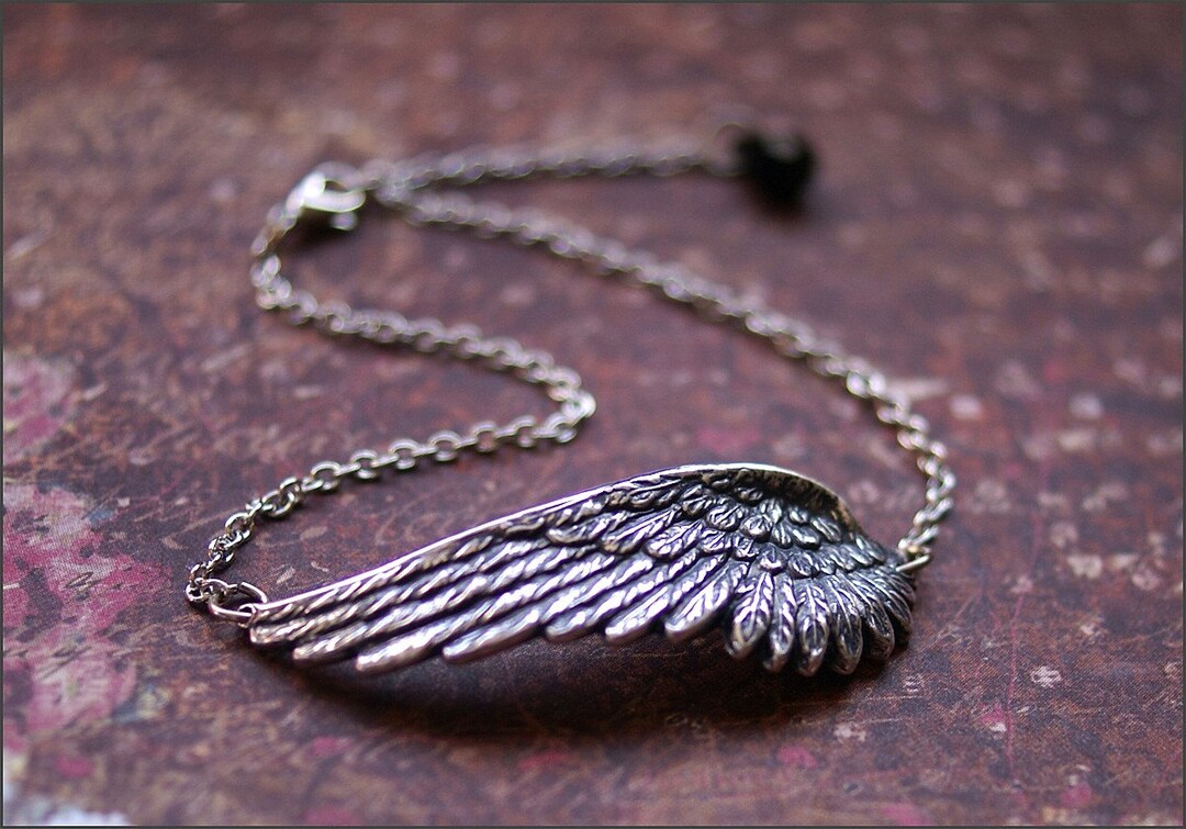 Angel Wing Bracelet~silver Wing Jewelry, Angel Wing Pendant Bracelet ...