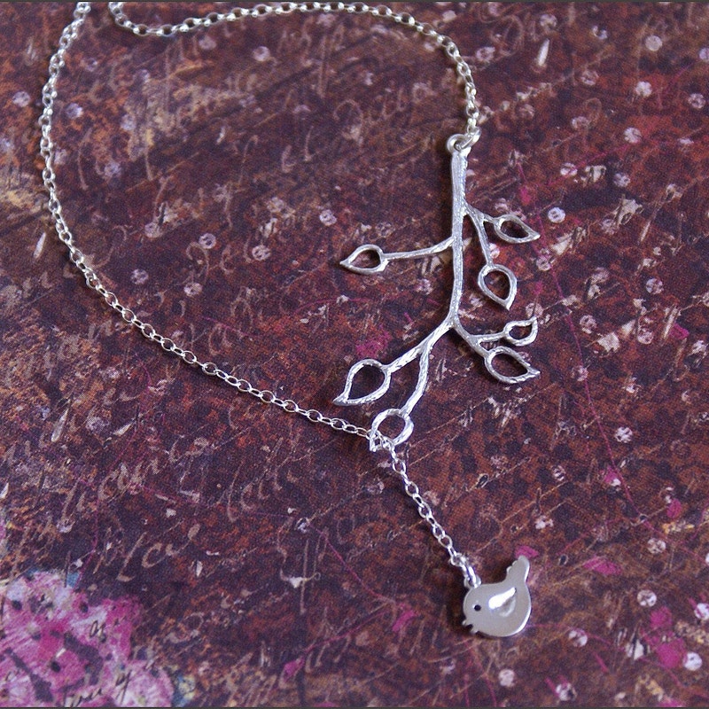 Branch Necklace - Etsy