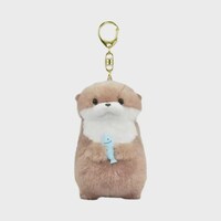 Crochet Otter Keychain - Etsy