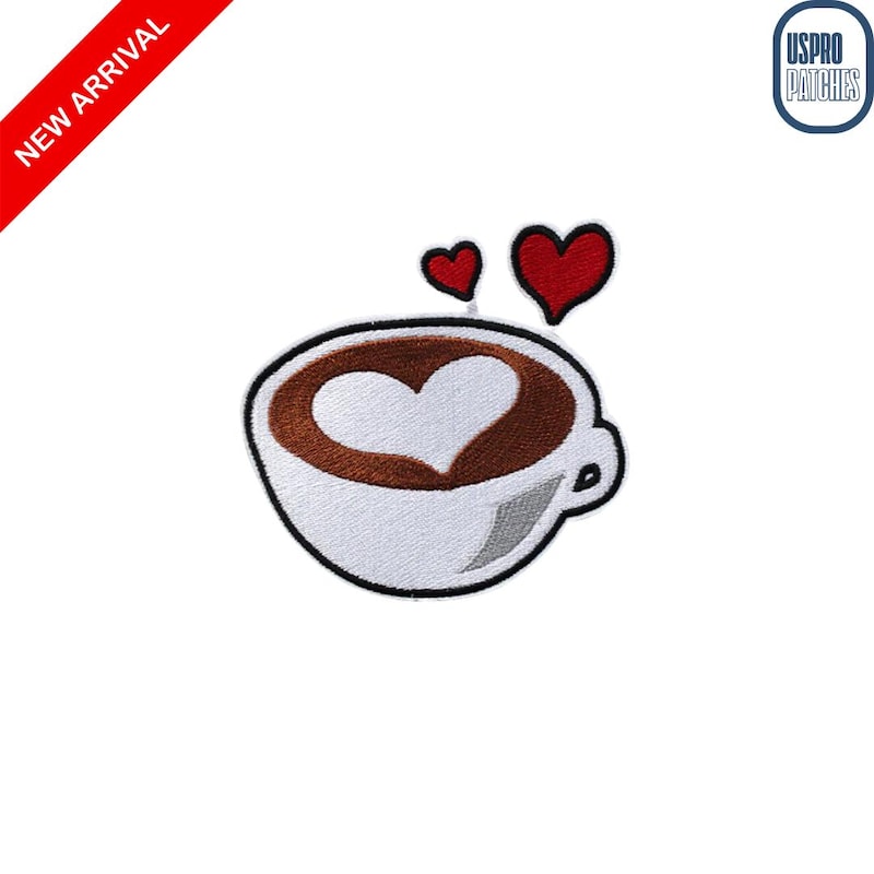 Coffee Cup Sew on Patch - Etsy