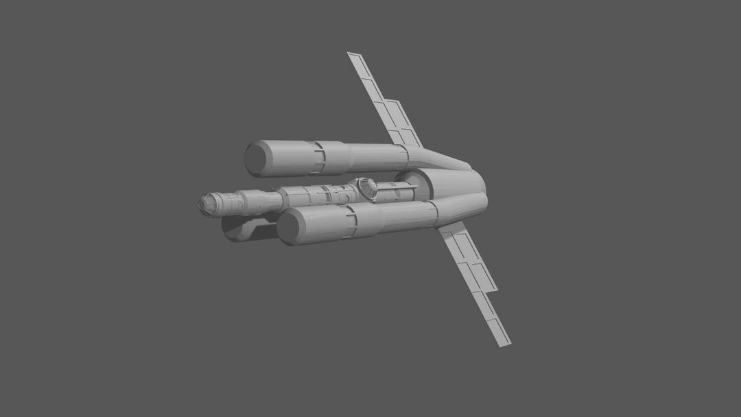 Project Hail Mary Spaceship Model (for 3D Printing) - Etsy
