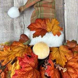 Fall Gnome Hanger Fall Door Hanger Gnome Door Decor 13" Gnome Home ...