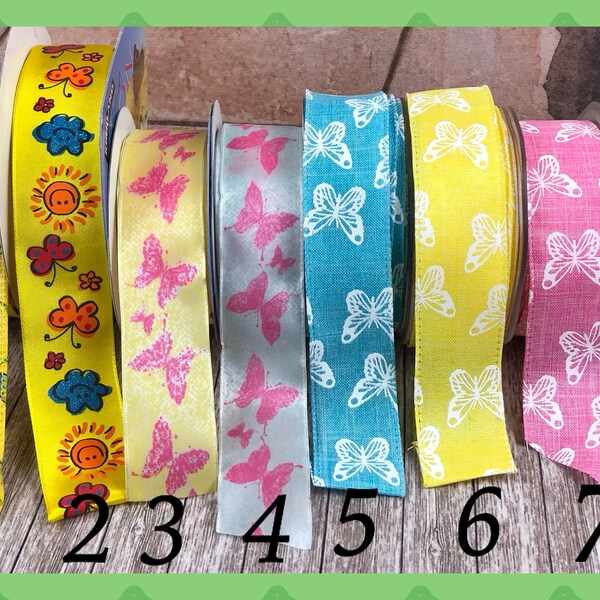 Ribbon Butterfly - Etsy