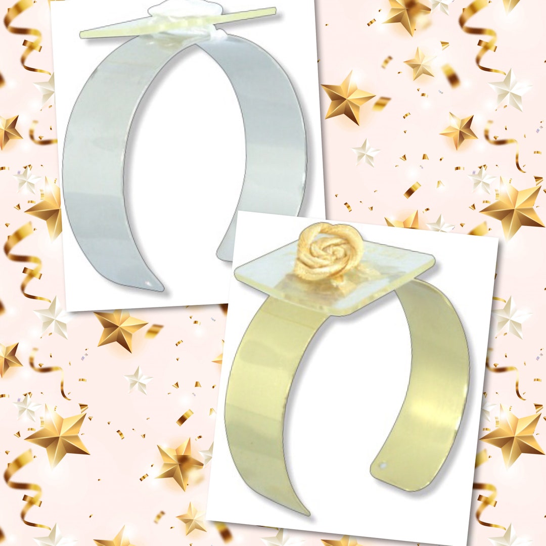 Mayleigh Cuff Bracelet Gold or Silver. Cuff Wristlet for - Etsy