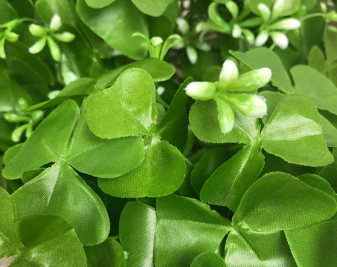 Fake Shamrock Bunch Artificial Shamrocks Irish Flowers Faux Shamrocks ...