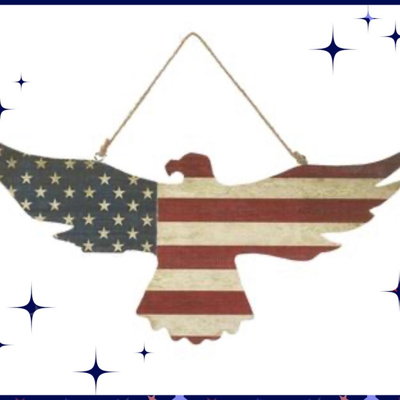 Patriotic Eagle - Etsy