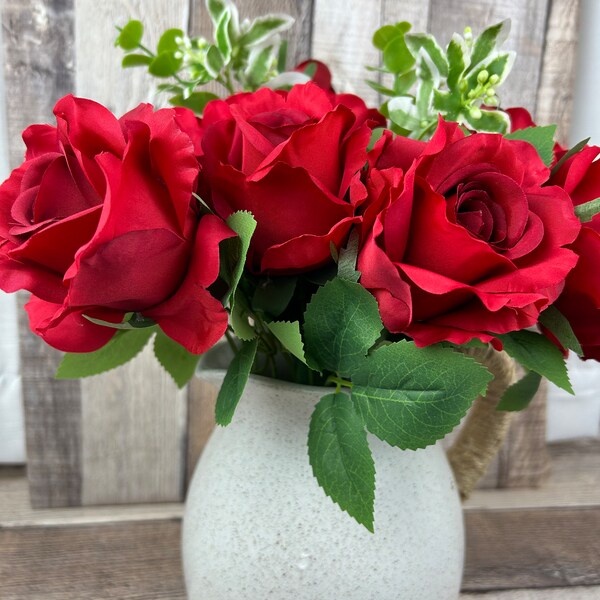 Red Rose Decor - Etsy