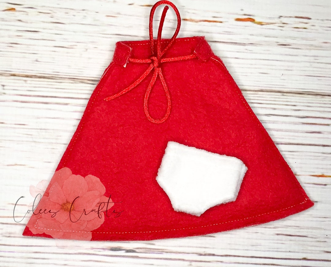 Elf Cape and Underpants* Elf Costume * Holiday Elf Clothes * Custom Elf ...
