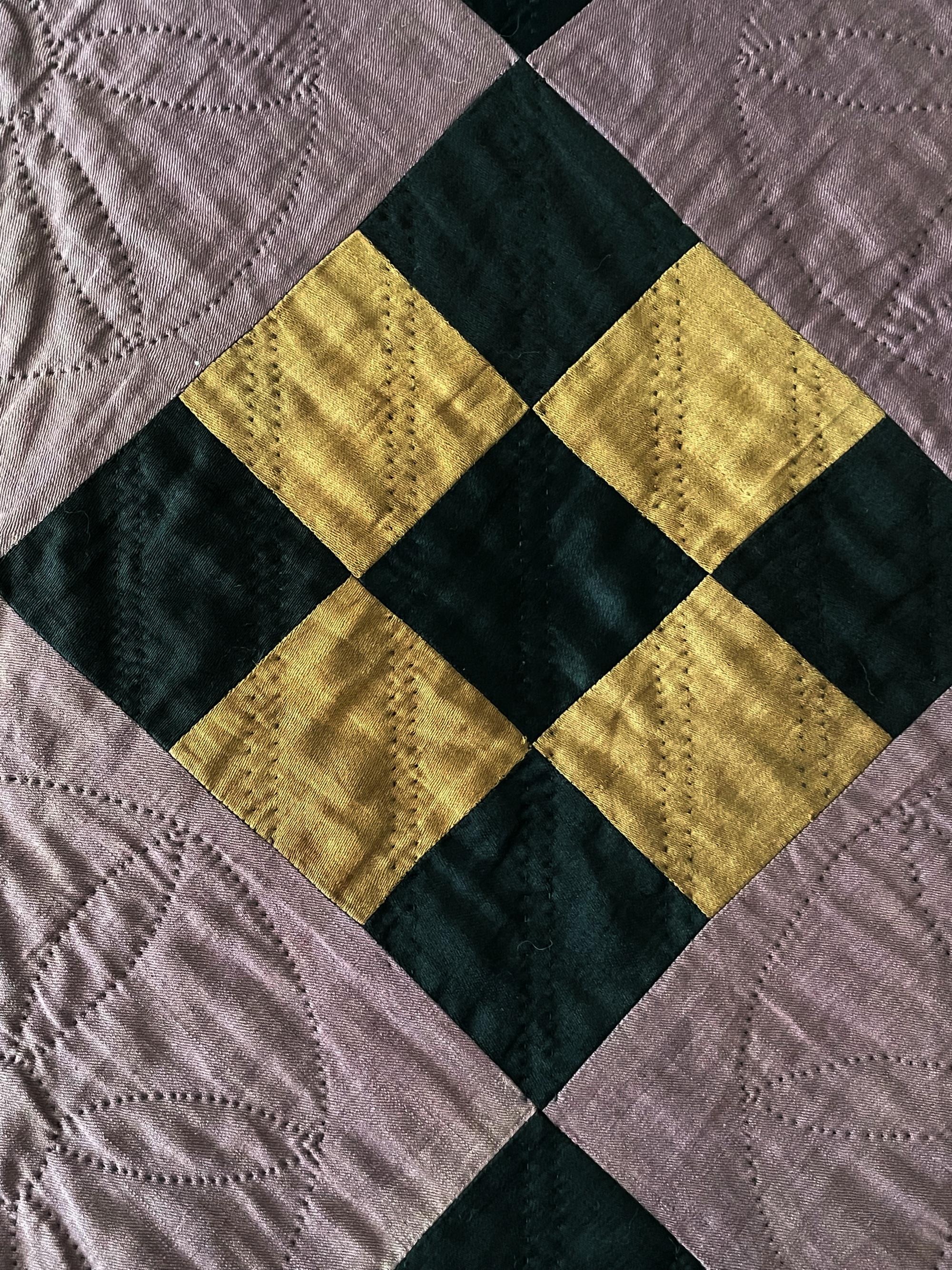 Antique Geometric Amish Quilt - Etsy