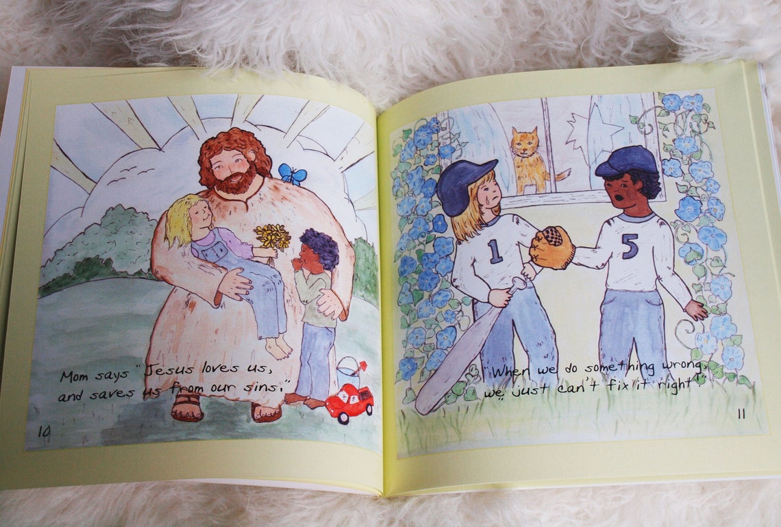 Baptism Book for Children, Book Explaining Baptism for Children ...