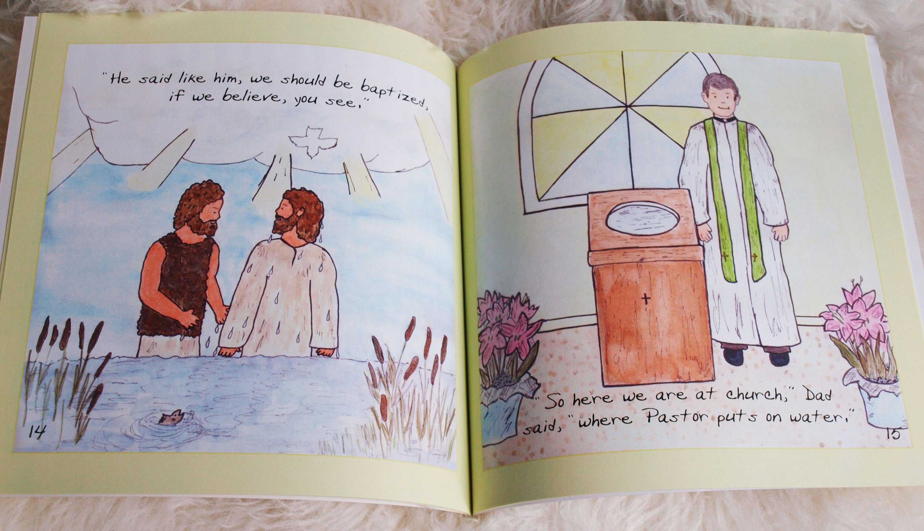 Baptism Book for Children, Book Explaining Baptism for Children ...